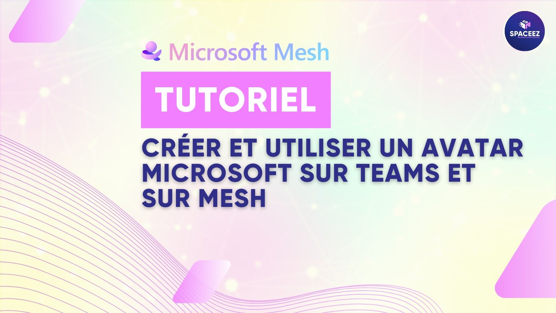 Avatar Microsoft sur Teams et Mesh